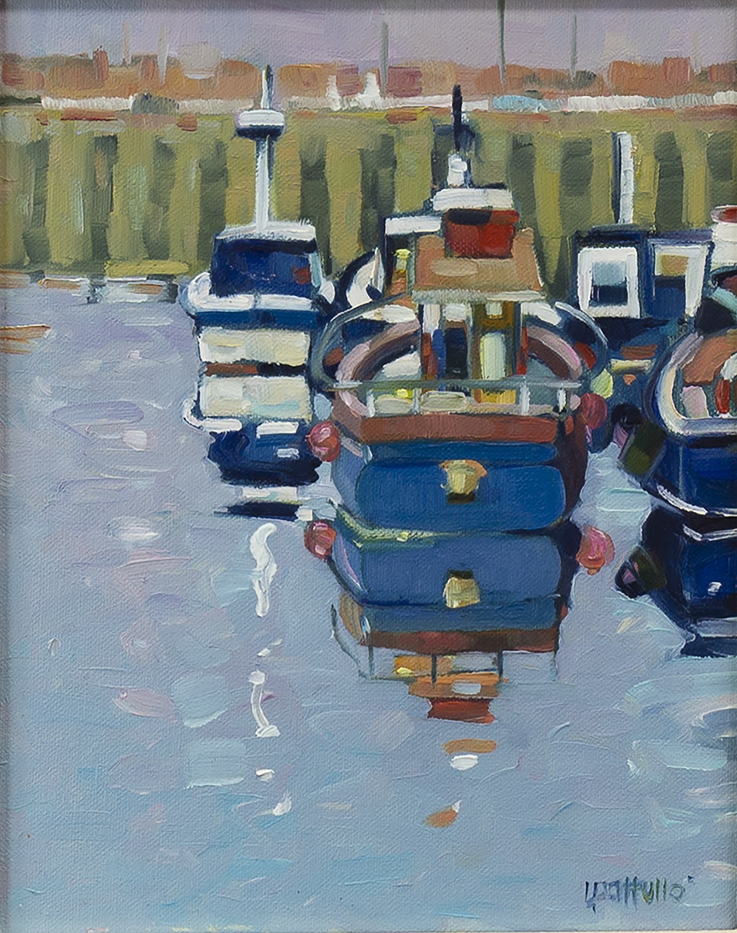 Lot 9 - HARBOUR, BY LIN PATTULLO