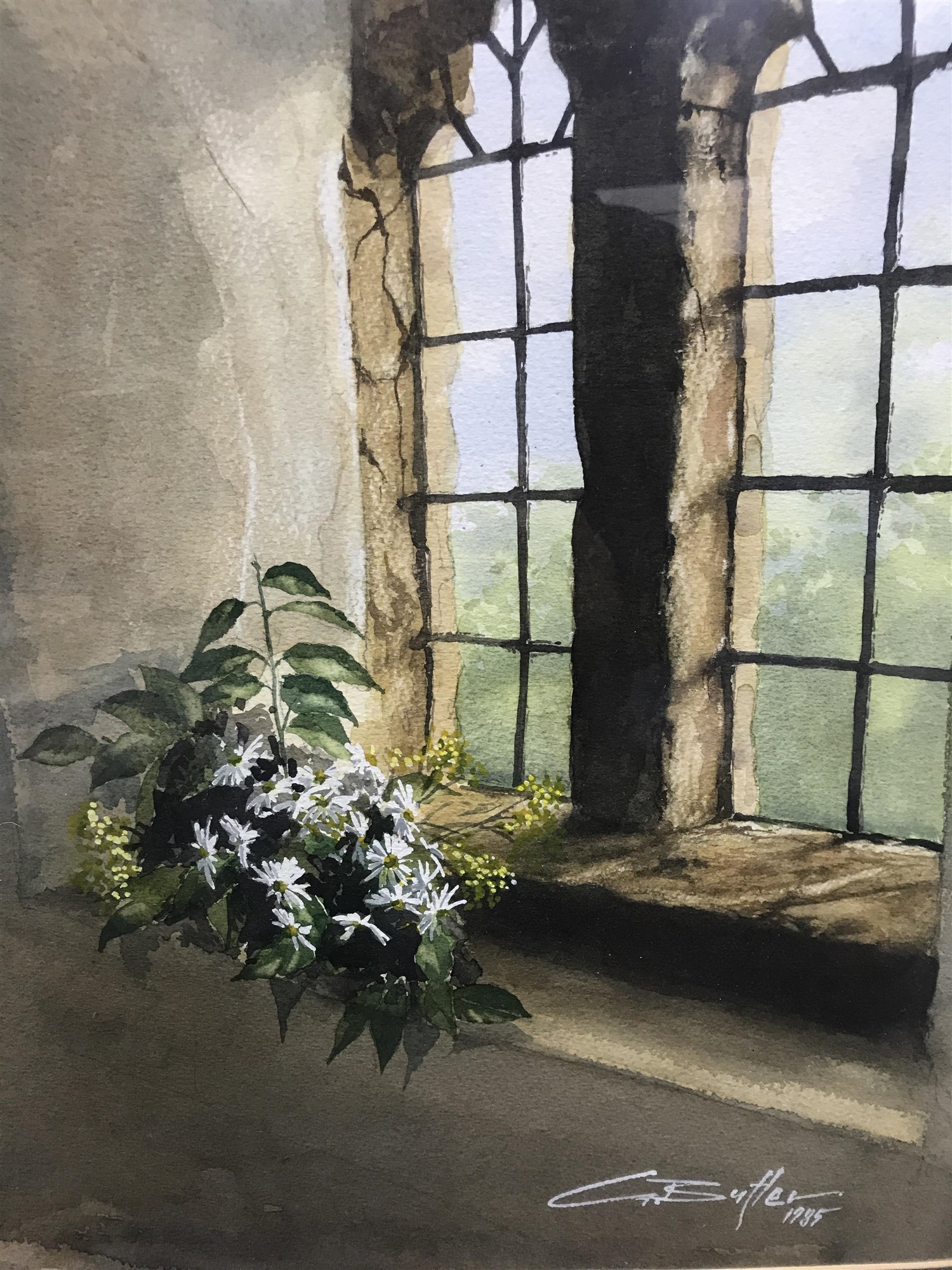 Lot 49 - A WATERCOLOUR BY GORDON BUTLER