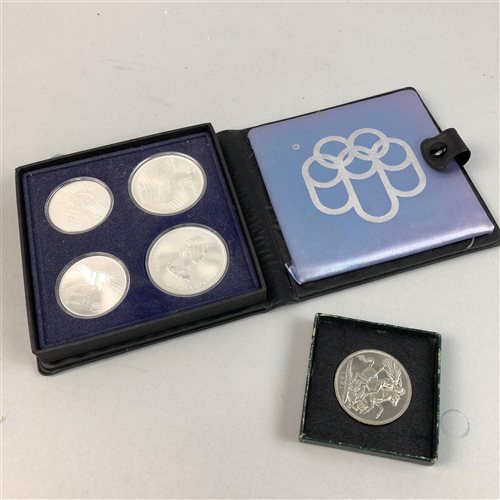 1976 MONTREAL OLYMPIC SILVER COIN SET - auctions & price archive