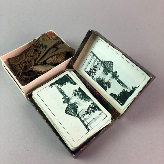 Lot 188 - A LOT OF VARIOUS PLAYING CARDS WITH MILITARY