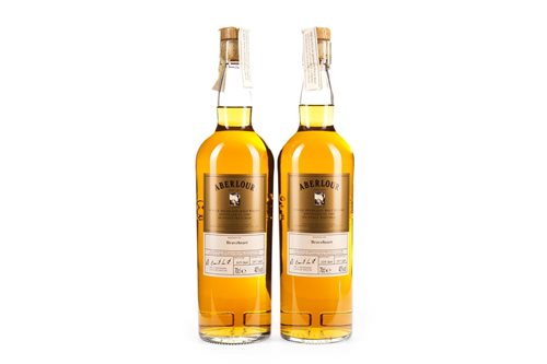 Lot 136 - TWO BOTTLES OF ABERLOUR 1989 'BRAVEHEART'