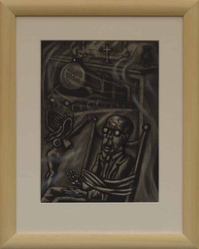 Lot 272 - * ALLY THOMPSON (1955 - 2016), THE ANCIENT