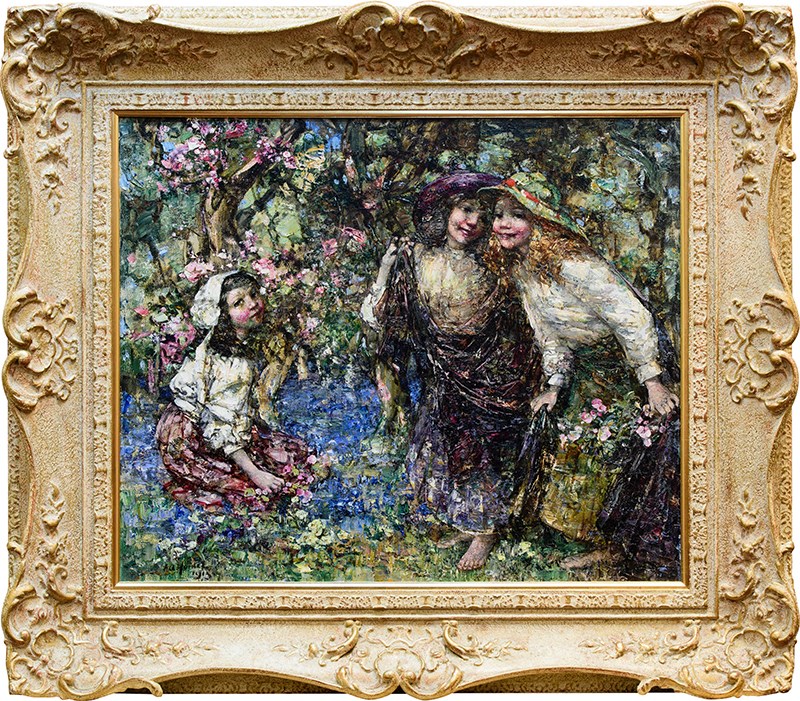 Lot 1225 - EDWARD ATKINSON HORNEL (SCOTTISH 1864