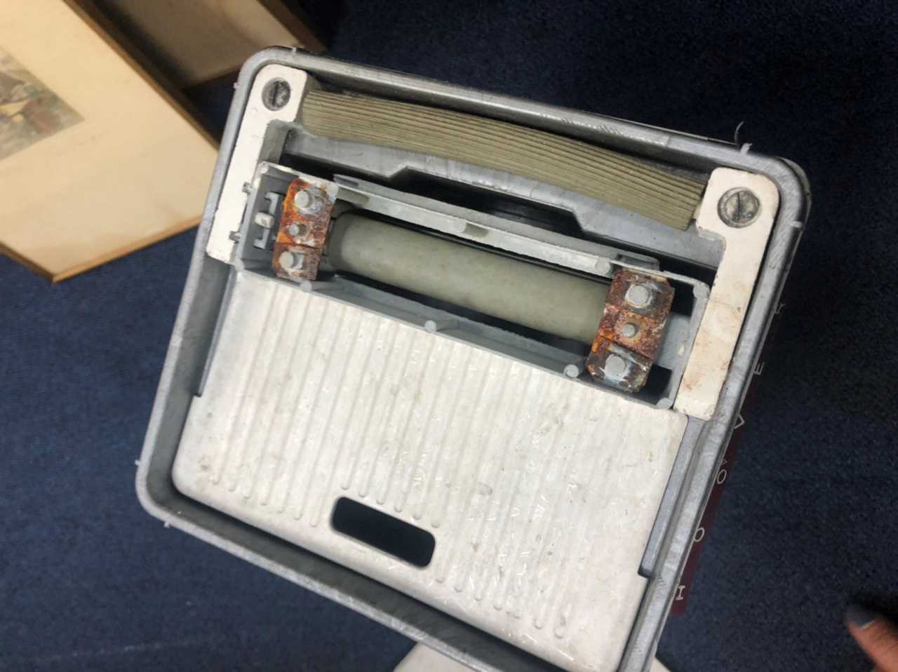 Lot 138 - A VINTAGE HOOVER TOY WASHING MACHINE AND