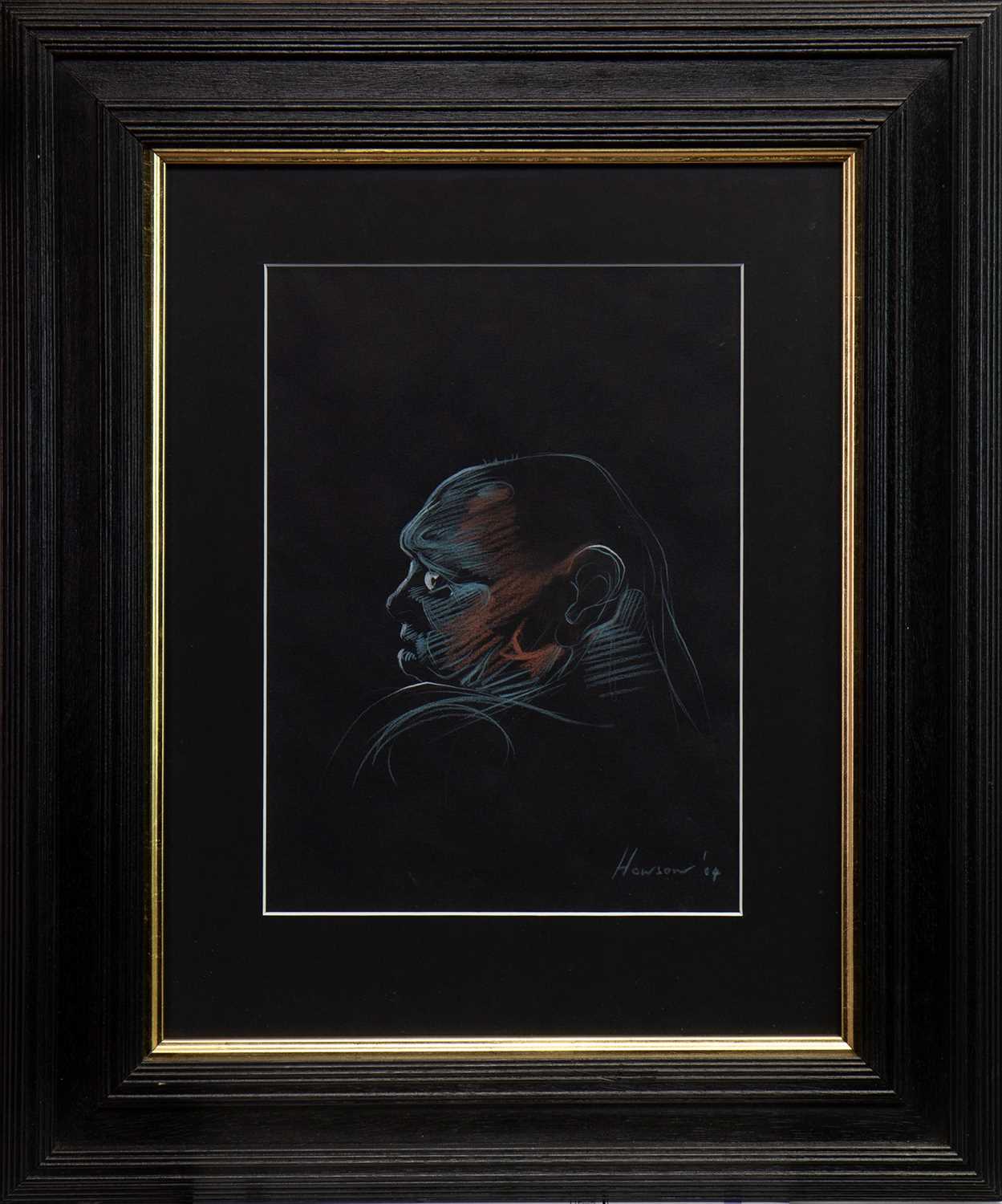 Lot 615 - THE SHADOW, A PASTEL BY PETER HOWSON
