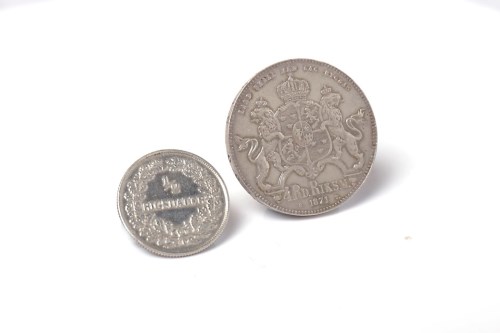 Lot 297 - SWEDEN CARL XV SPECIE 4 RIKSDALER COIN DATED