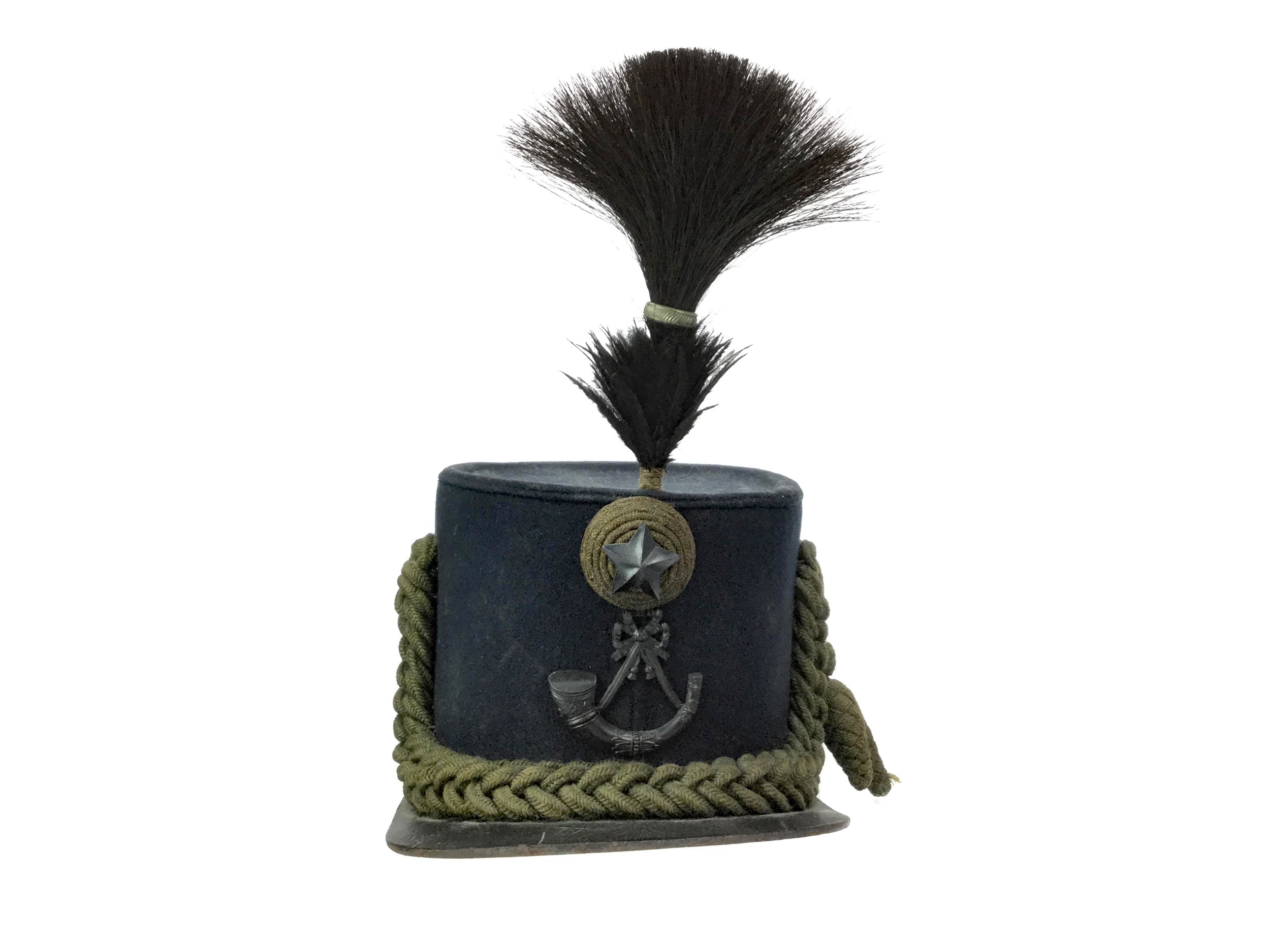 Lot 1389 - A CAMERONIANS SCOTTISH RIFLES SHAKO