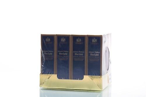 Lot 488 - JOHNNIE WALKER BLUE LABEL MINIATURE (12)