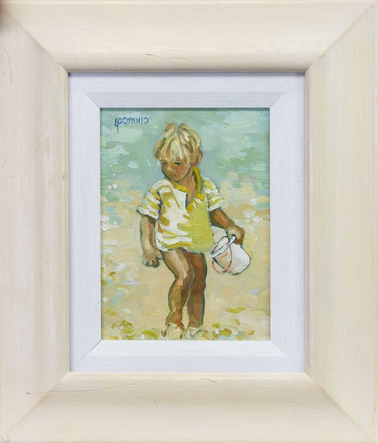 Lot 658 - BLONDIE, AN OIL BY LIN PATTULLO