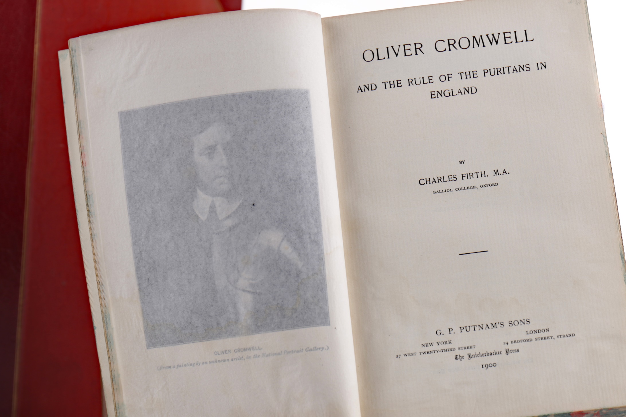 Lot 1110 - OLIVER CROMWELL BY S.R. GARDINER AND OLIVER