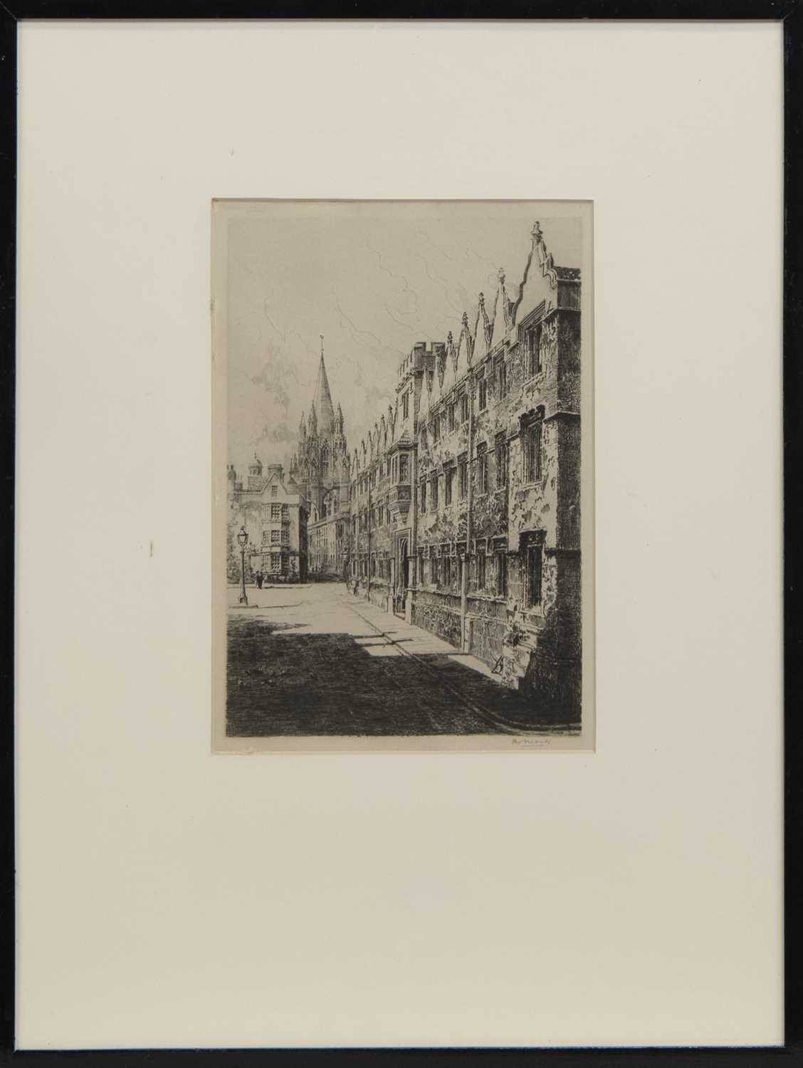 Lot 99 - ORIEL COLLEGE, ST MARY'S CHURCH, OXFORD, AN