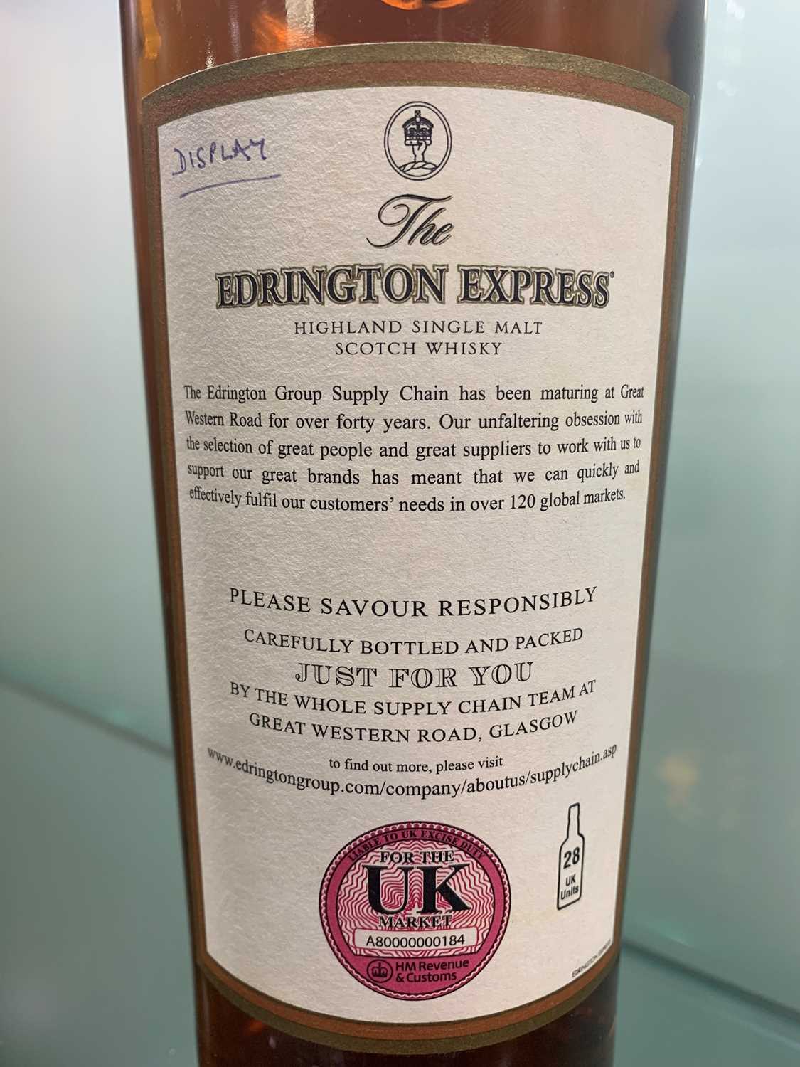 Lot 36 - MACALLAN EDRINGTON EXPRESS 10 YEARS OLD