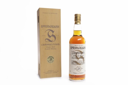 Lot 669 - SPRINGBANK MILLENNIUM COLLECTION AGED 25