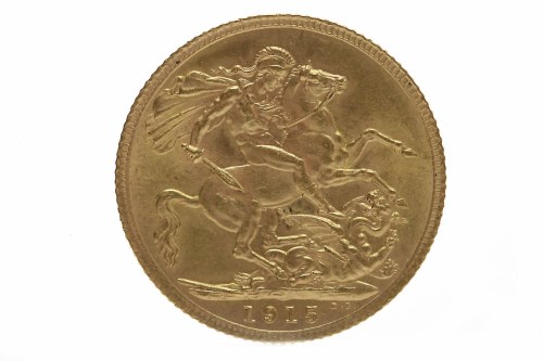 Lot 203 - GOLD SOVEREIGN DATED 1915
