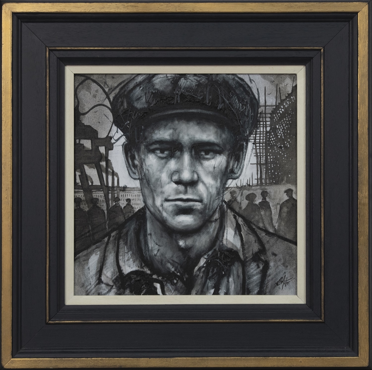 Lot 35 - CLYDE SHIPBUILDER OIL BY RYAN MUTTER
