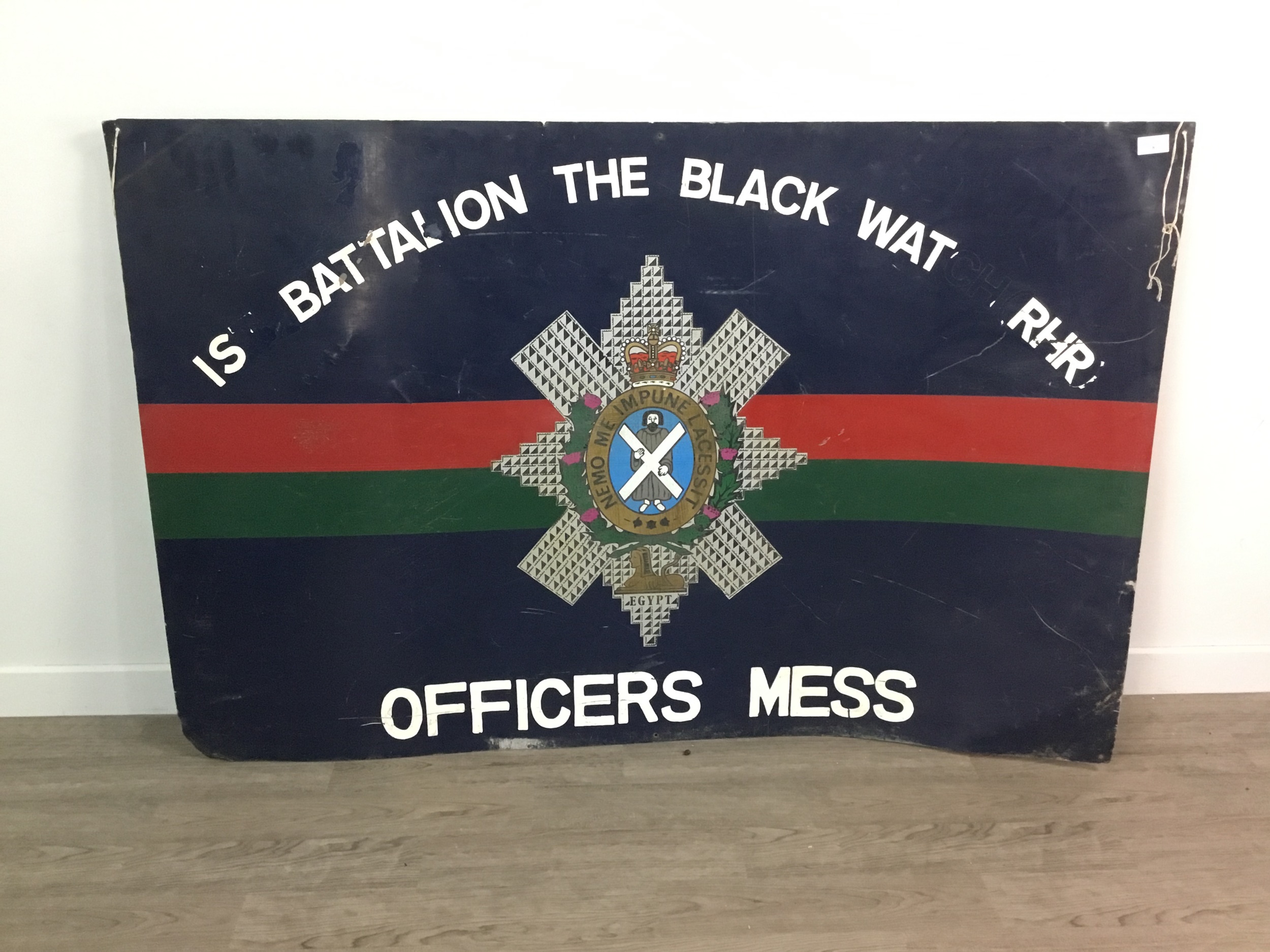 Lot 8 - 1ST BATTALION THE BLACK WATCH RHR, OFFICER'S