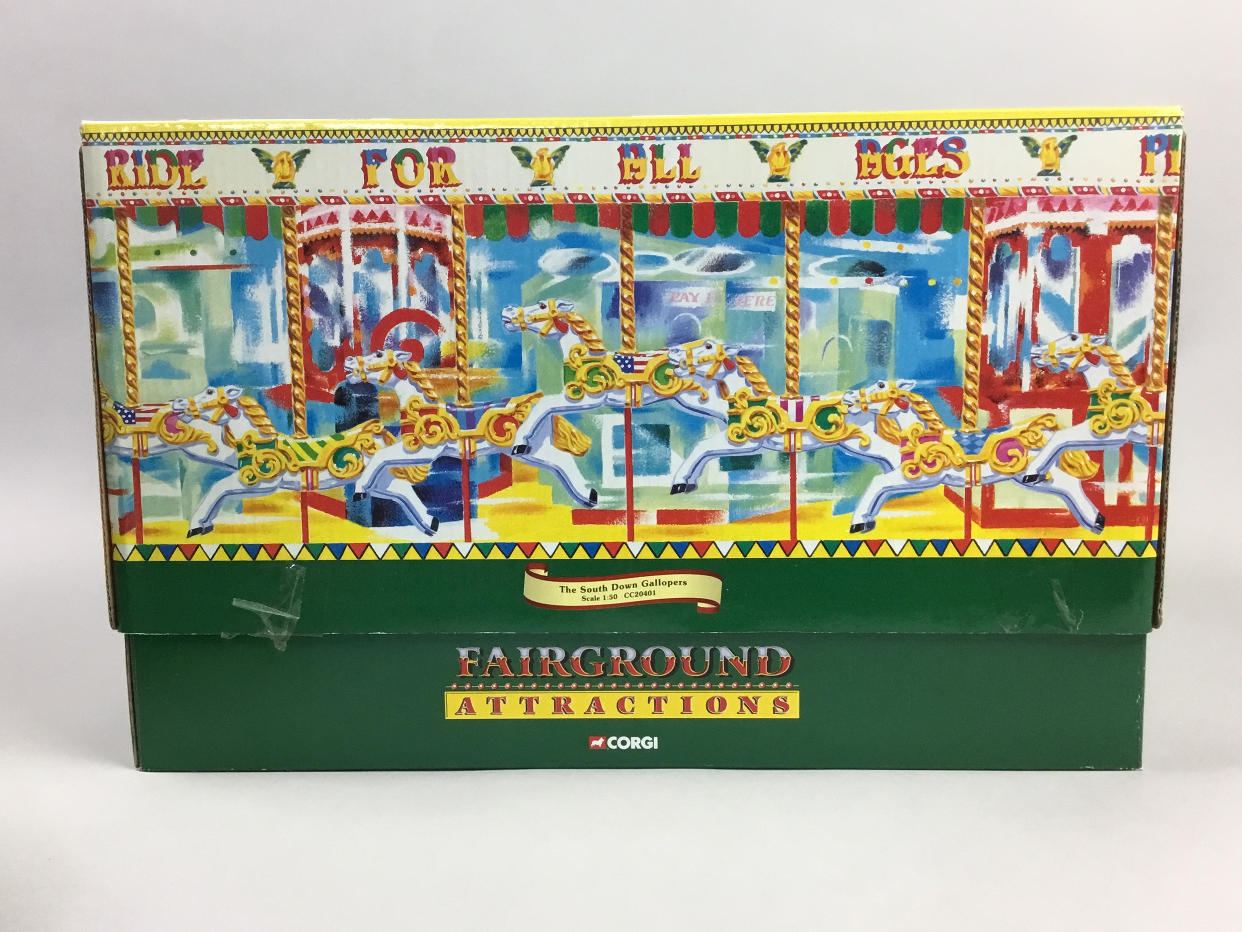 Lot 921 - EIGHT CORGI FAIRGROUND ATTRACTIONS MODELS