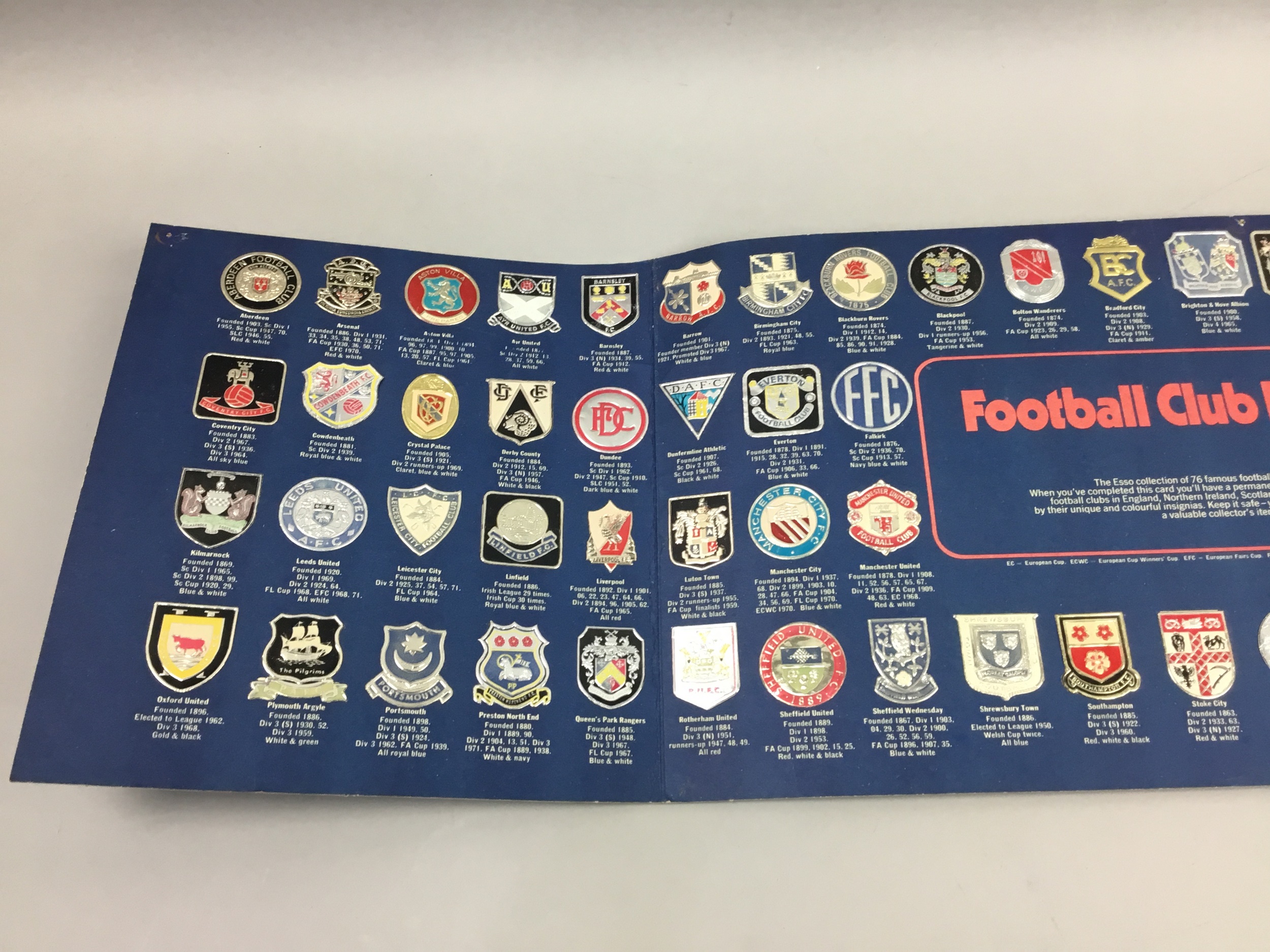 Lot 51 - ESSO F.A. CUP CENTENARY MEDALS 1872-1972