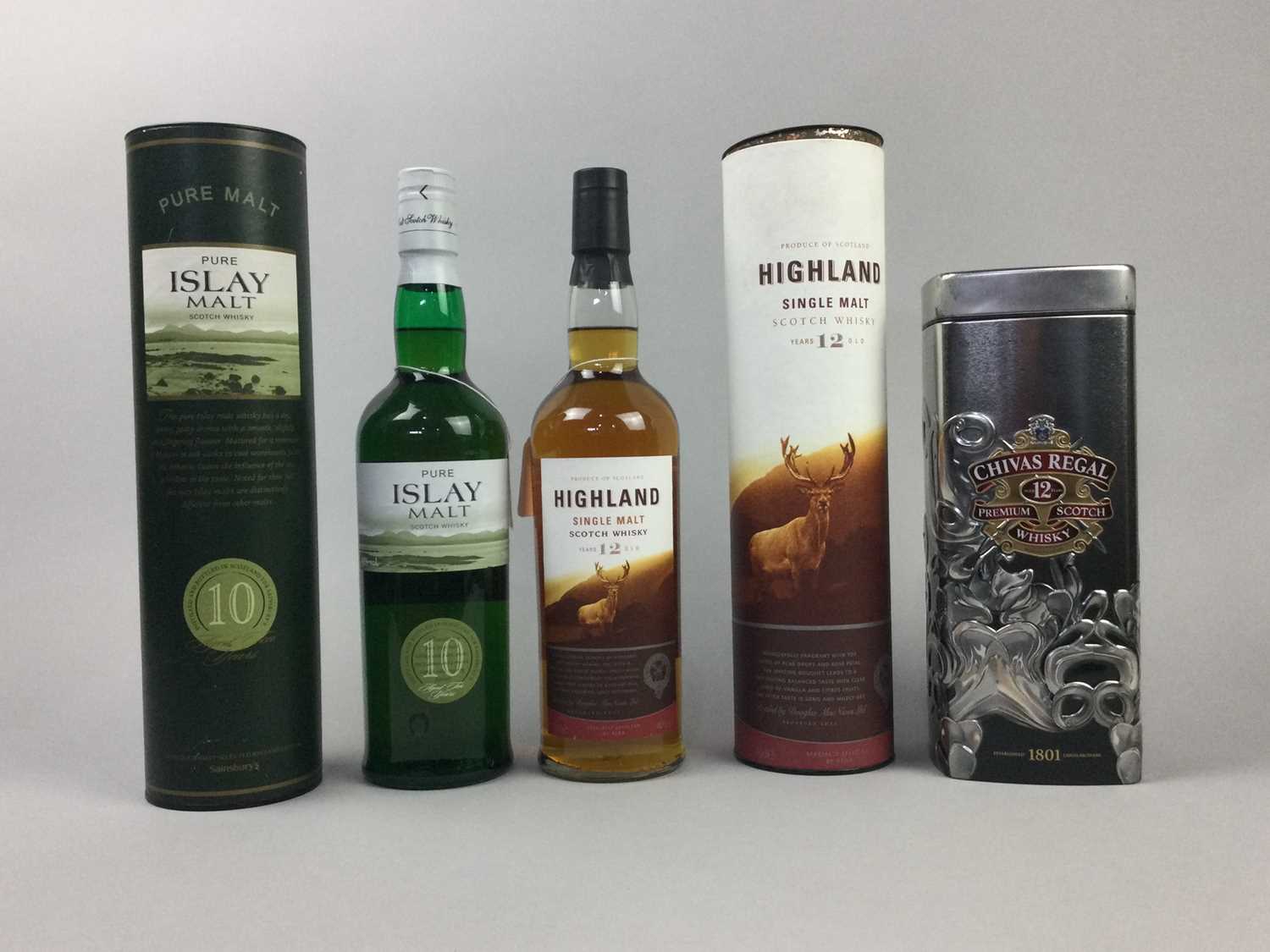 Lot 56 - HIGHLAND 12 YEAR OLD SINGLE MALT, ISLAY 10