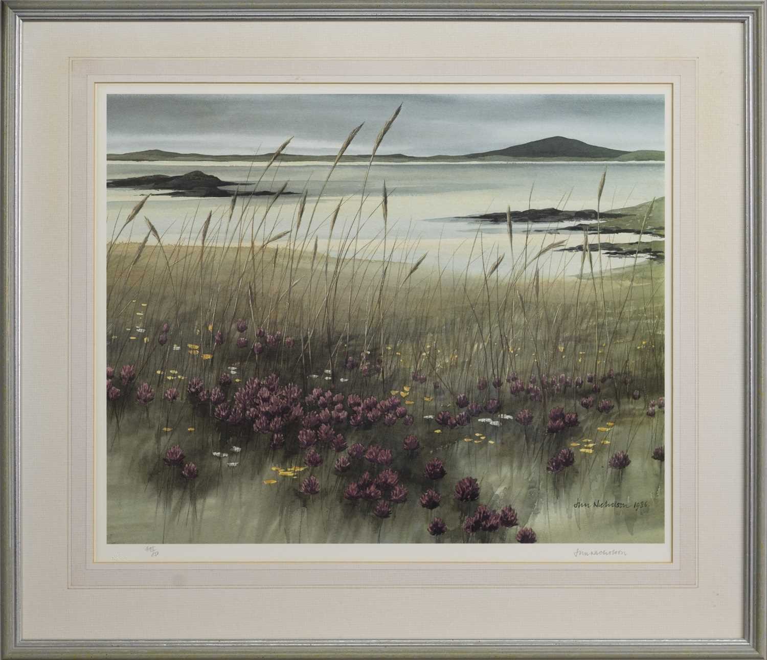 Lot 101 - NORTH WEST COAST, A SIGNED PRINT BY JIM