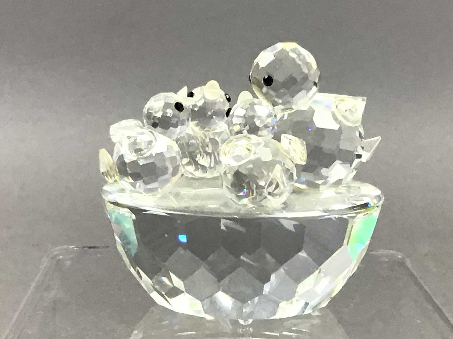 Lot 87 - SWAROVSKI CRYSTAL MODEL OF A DUCK AND