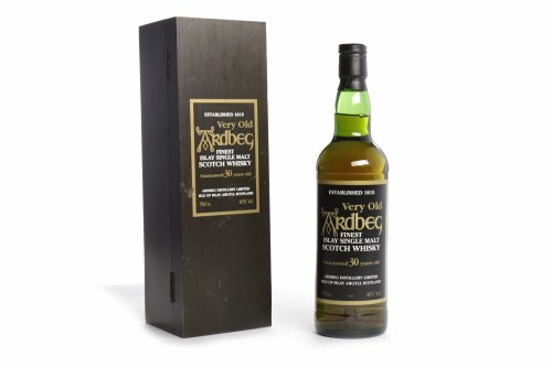 Lot 1174 - ARDBEG GUARANTEED 30 YEARS OLD Active. Port