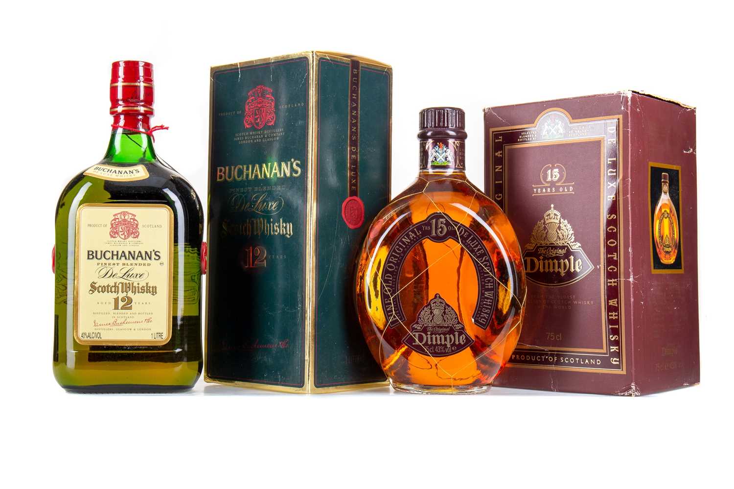 BUCHANAN'S 12 YEAR OLD Blended whisky - auctions & price archive