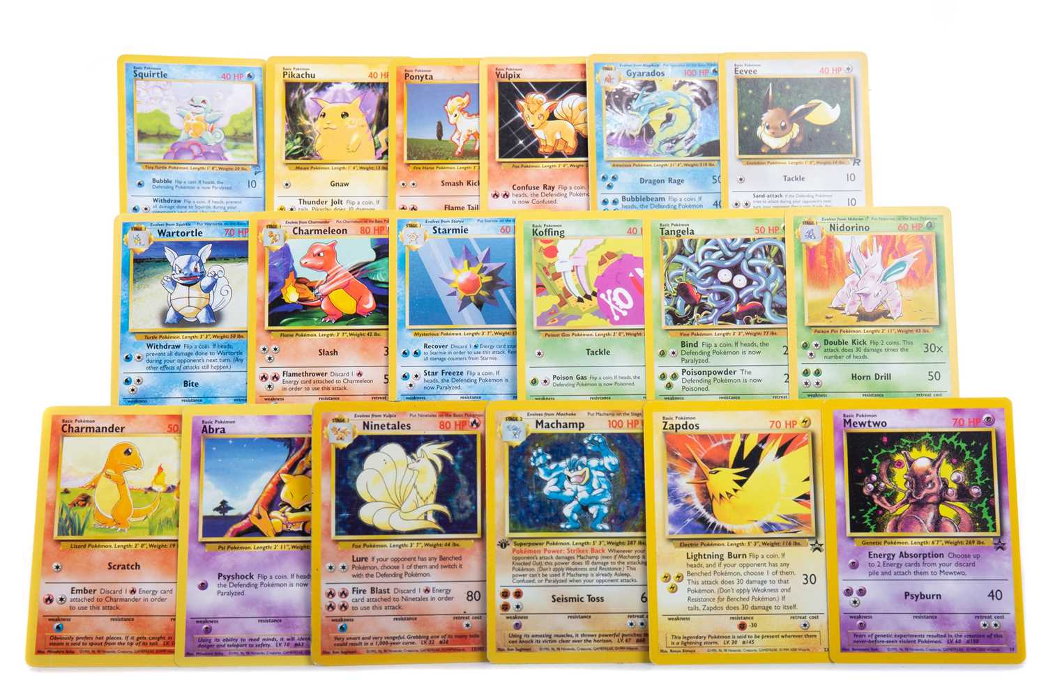 Lot 998 - A LOT OF POKEMON BASE SET TRADING CARDS AND