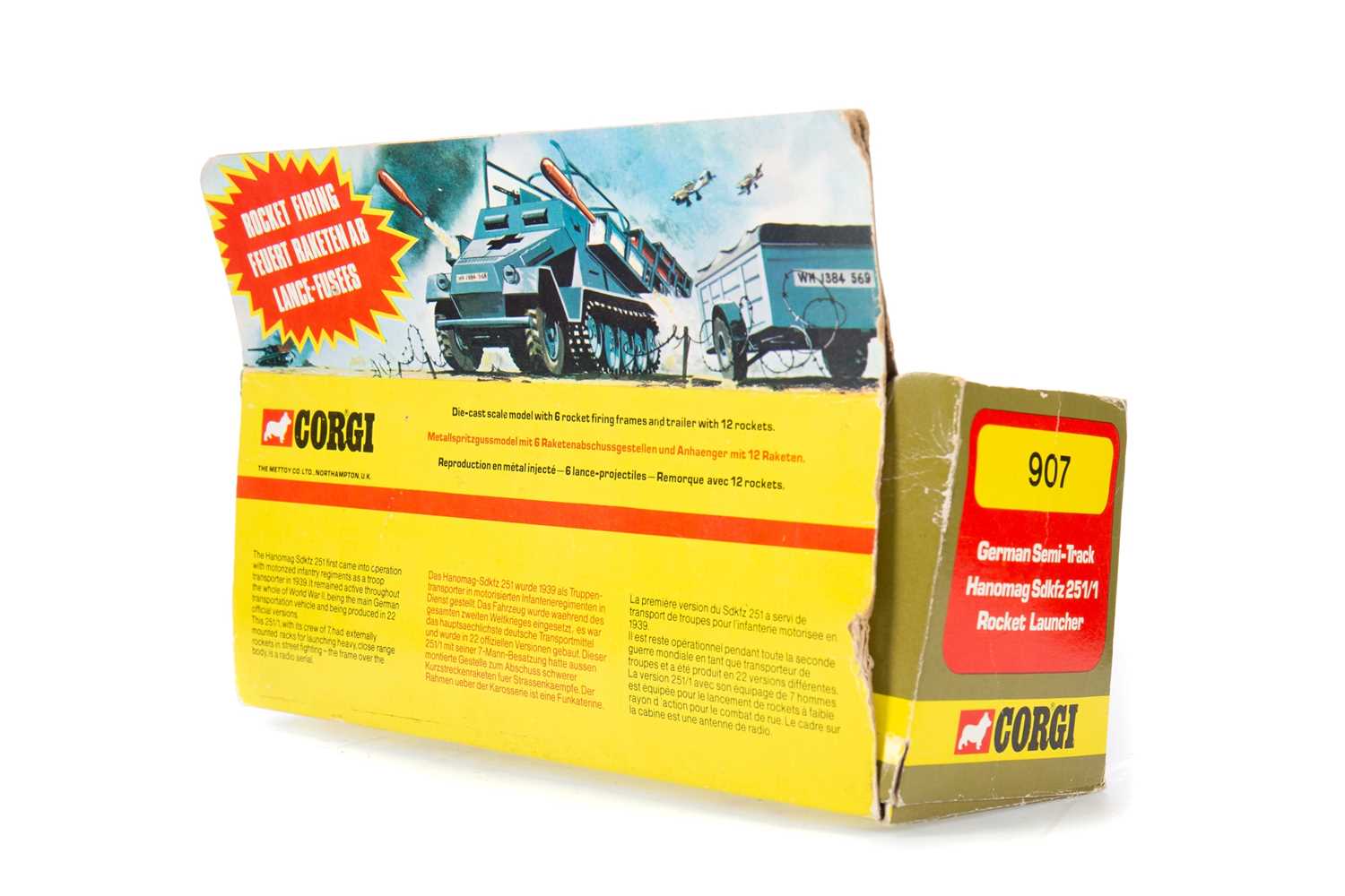 Lot 955 - CORGI, 907 SDKFZ ROCKET LAUNCHER