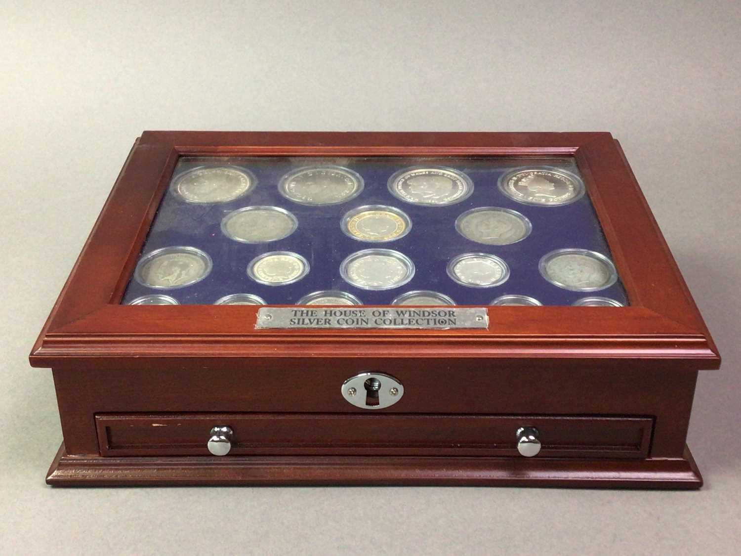 Lot 205 - THE HOUSE OF WINDSOR SILVER COIN COLLECTION