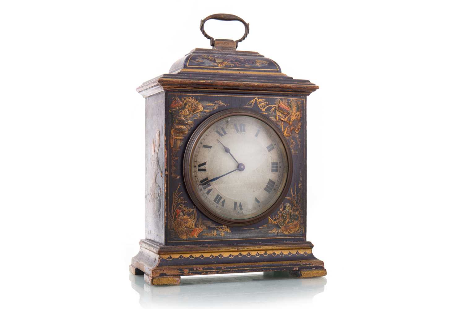 Lot 605 - ASPREY OF LONDON, CHINOISERIE MANTEL CLOCK