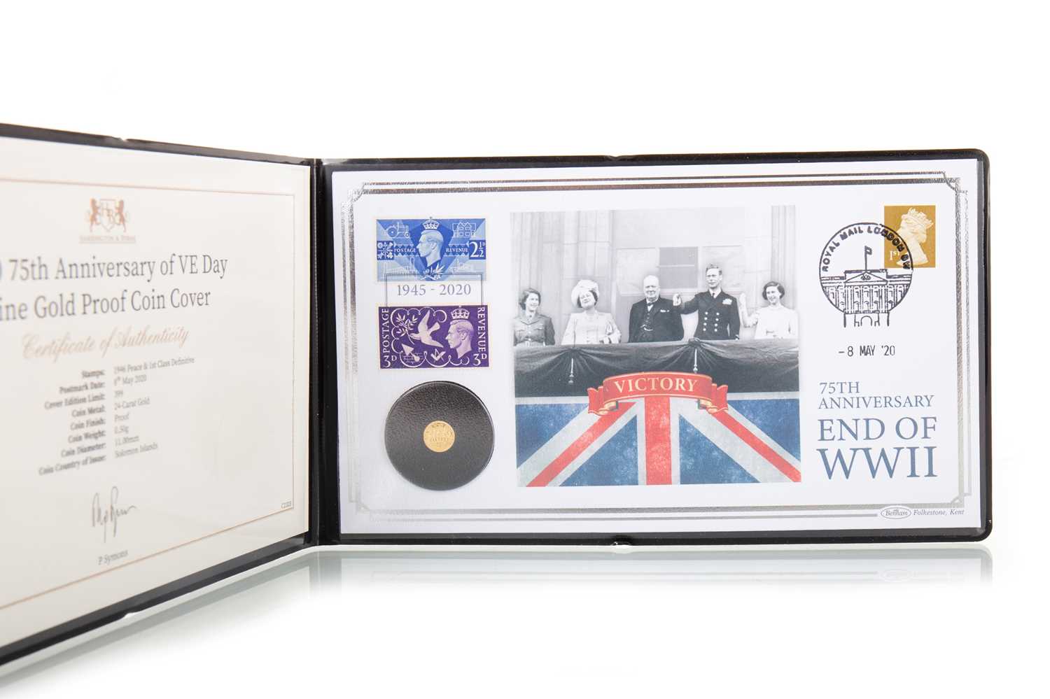 Lot 15 - THREE GOLD COIN COVERS