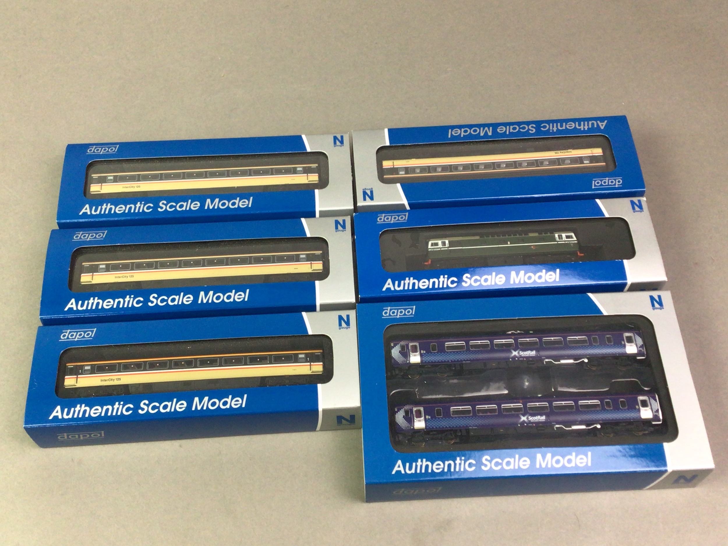 Lot 1061 - MODEL RAILWAY, LIMITED EDITION SET OF FOUR