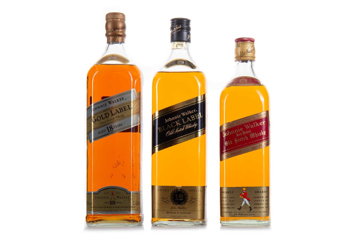 Lot 72 - JOHNNIE WALKER 18 YEAR OLD GOLD LABEL 1L, 12