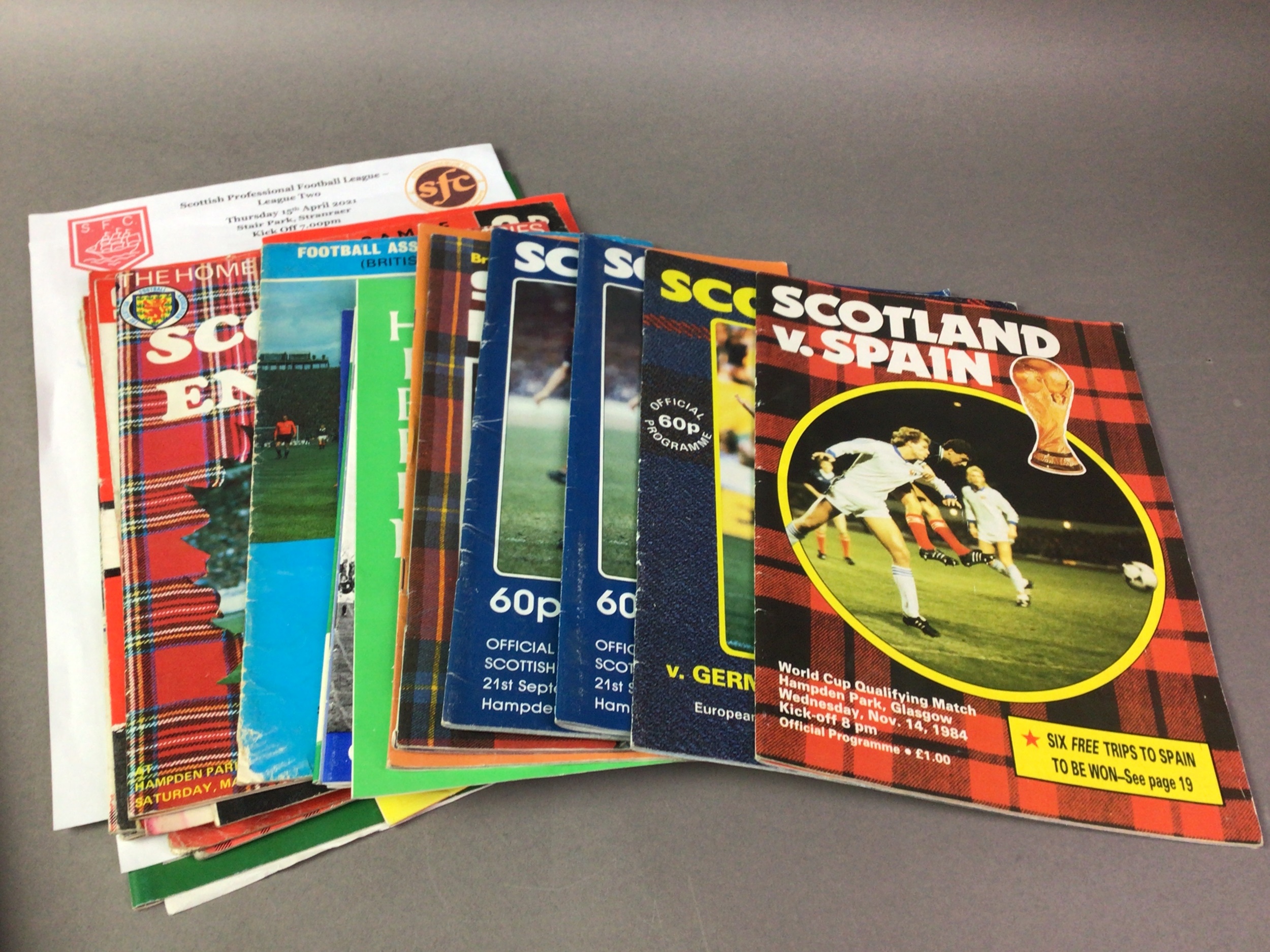 Lot 145 - COLLECTION OF FOOTBALL EPHEMERA