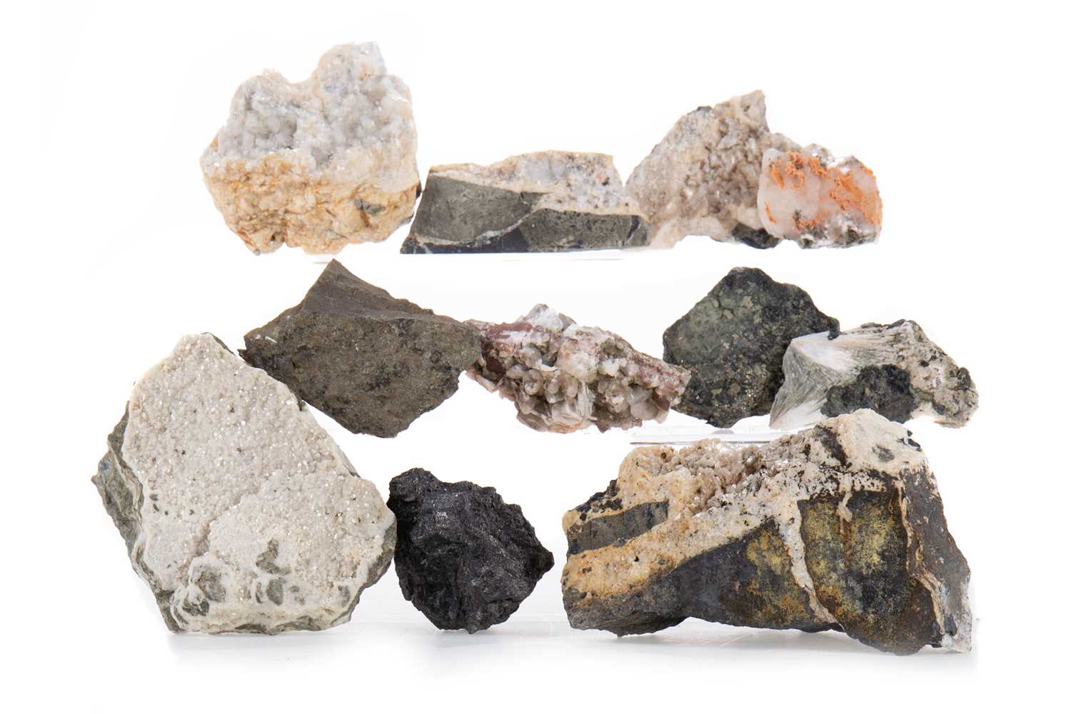 Lot 148 - GEOLOGY, COLLECTION OF SCOTTISH MINERAL