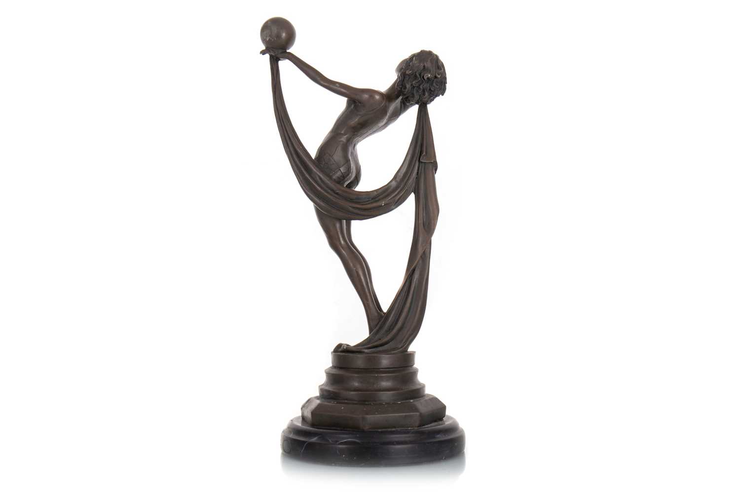 Lot 405 - MAX MILO (AUSTRIAN, B.1938-), ART DECO STYLE