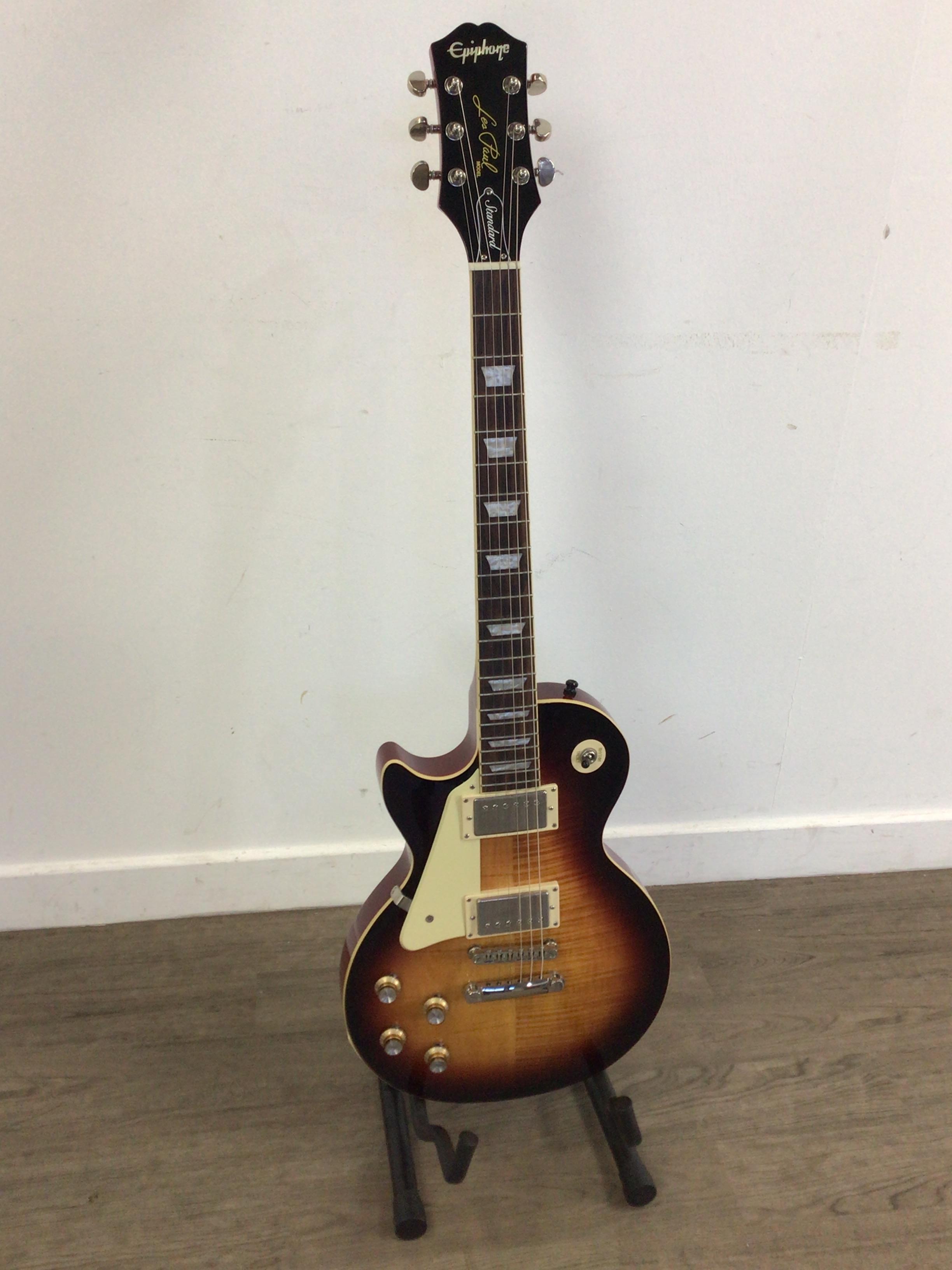Lot 655 - EPIPHONE LES PAUL MODEL ELECTRIC GUITAR,