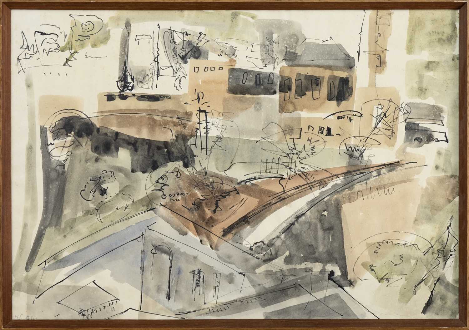 Lot 351 - HANNAH LEVI (ISRAELI 1914 - 2003),