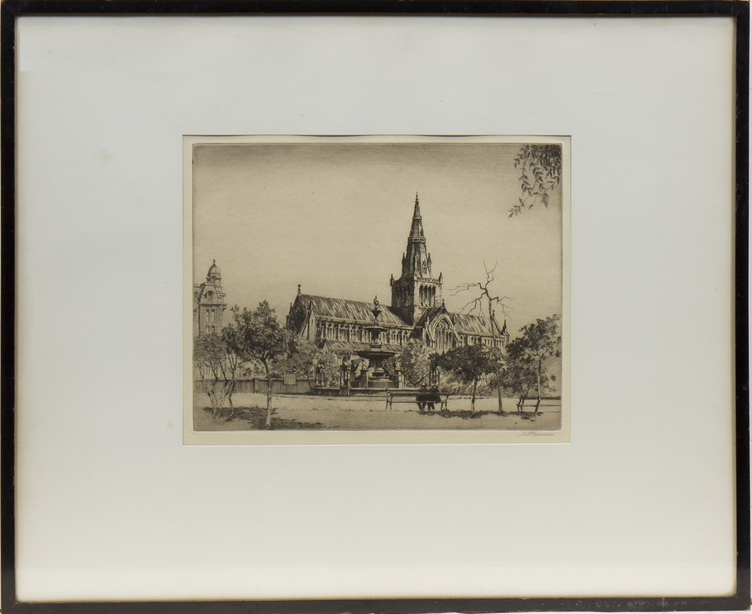 Lot 129 - ALEXANDER P THOMSON (SCOTTISH 1817 - 1875),