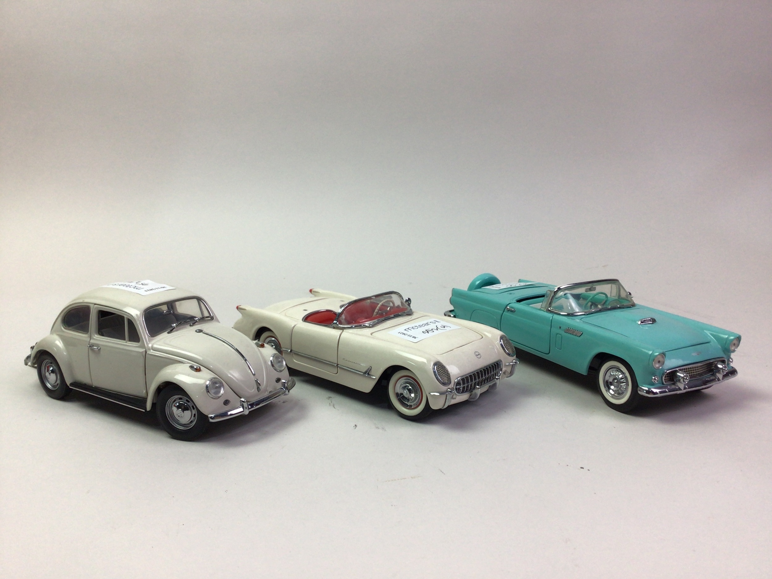 Lot 252 - FOUR FRANKLIN MINT PRECISION MODEL CARS,