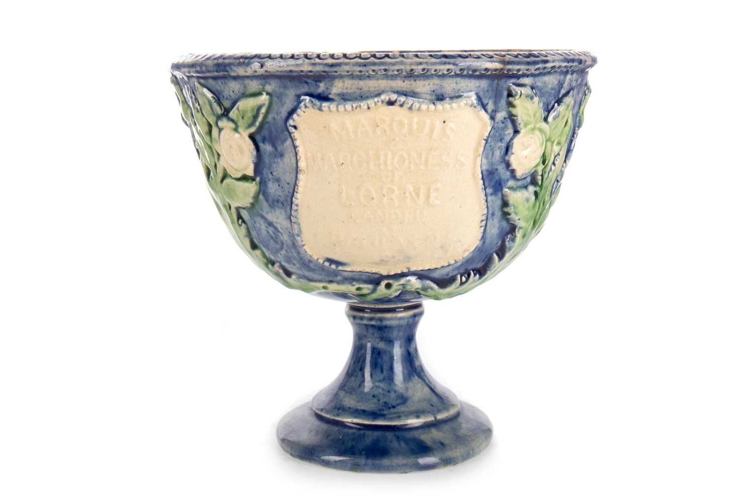 Lot 1379 - VICTORIAN SCOTTISH POTTERY COMMEMORATIVE