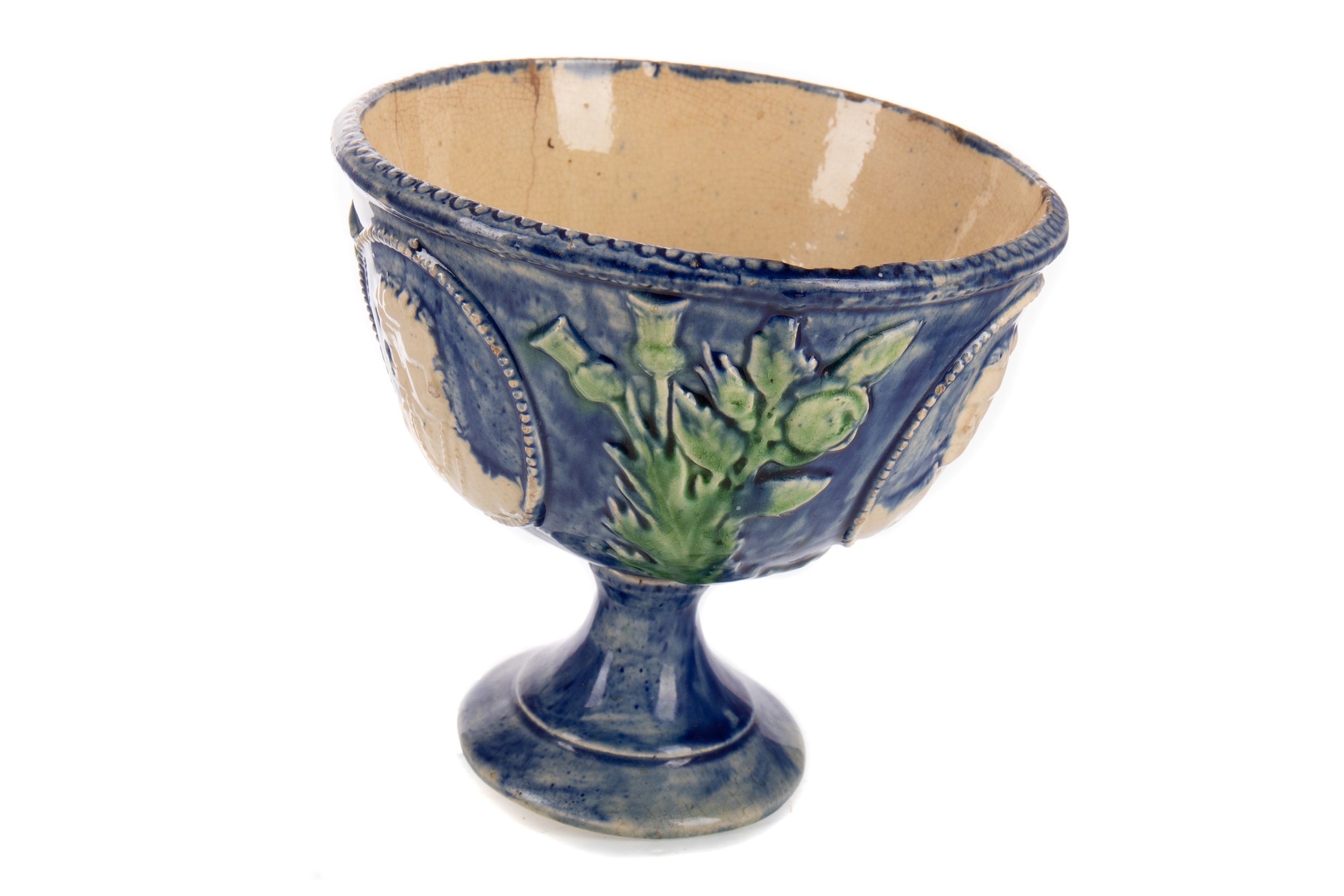 Lot 1379 - VICTORIAN SCOTTISH POTTERY COMMEMORATIVE