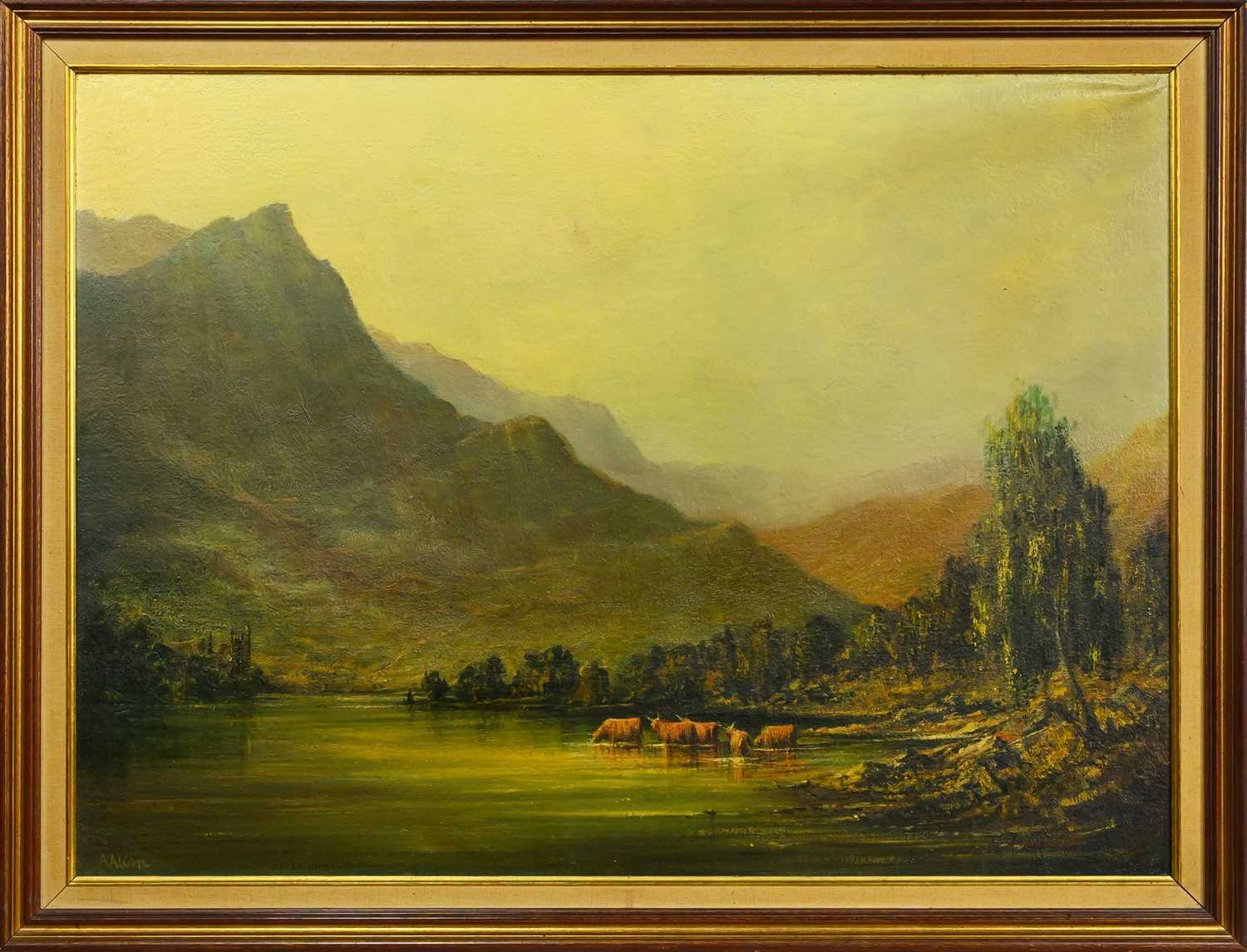 Lot 8 - * ALFRED ALLAN (SCOTTISH b. 1944),