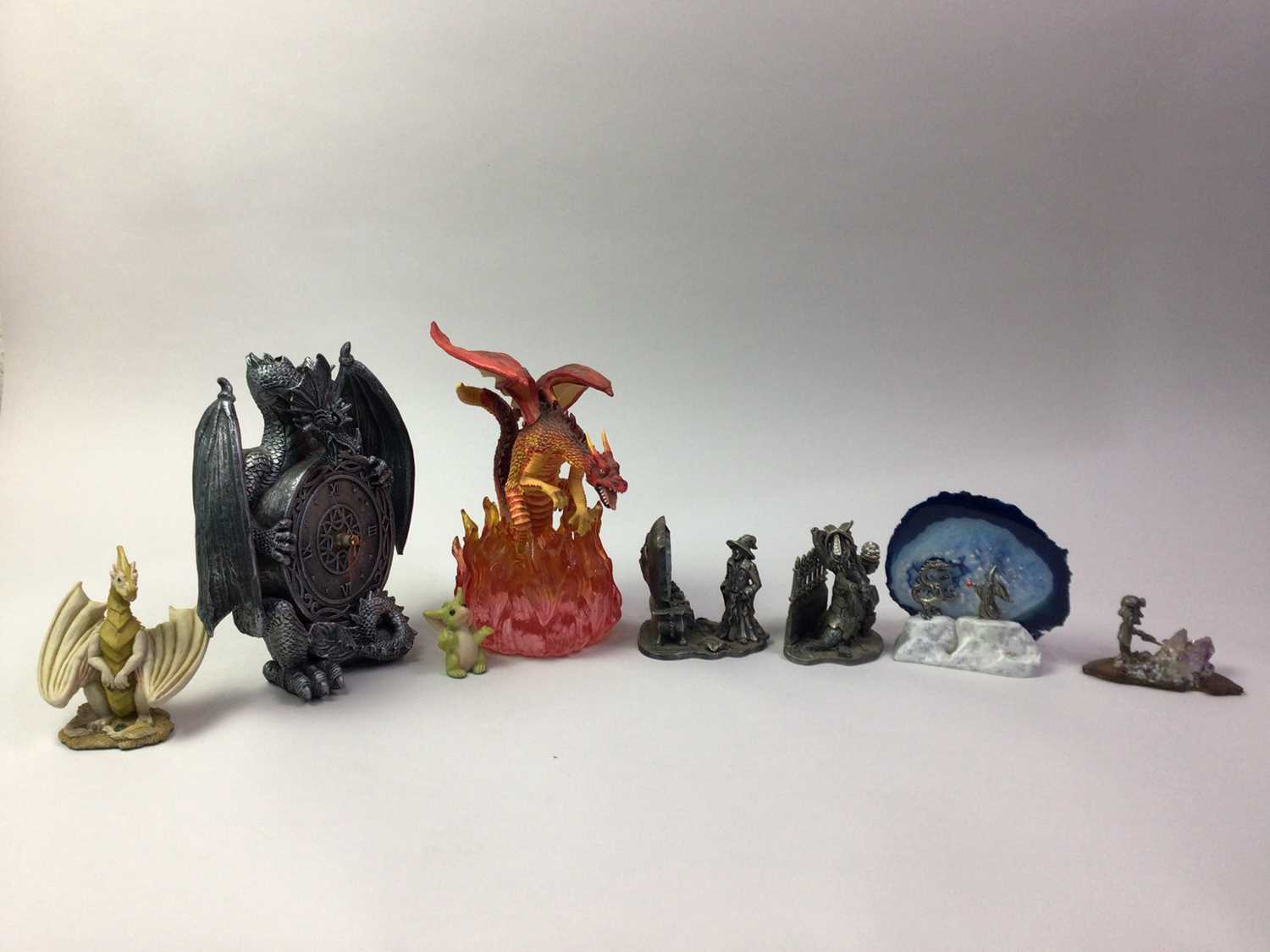 Lot 577 - REGENCY FINE ARTS RESIN MODEL OF A DRAGON,