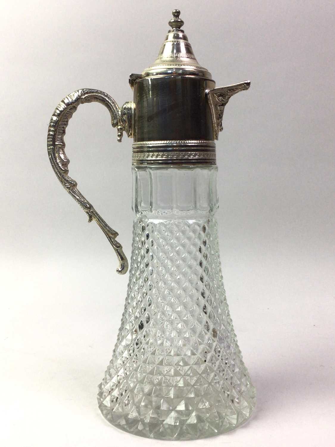 Lot 667 - PAIR OF CLARET JUGS,