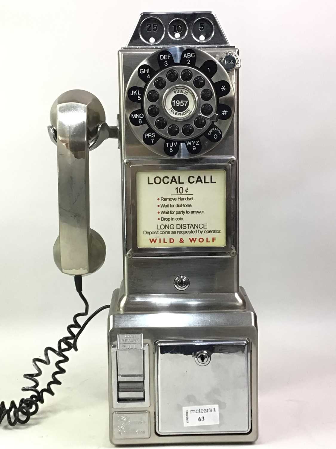 Lot 63 - DINER CLASSIC EDITION TELEPHONE,