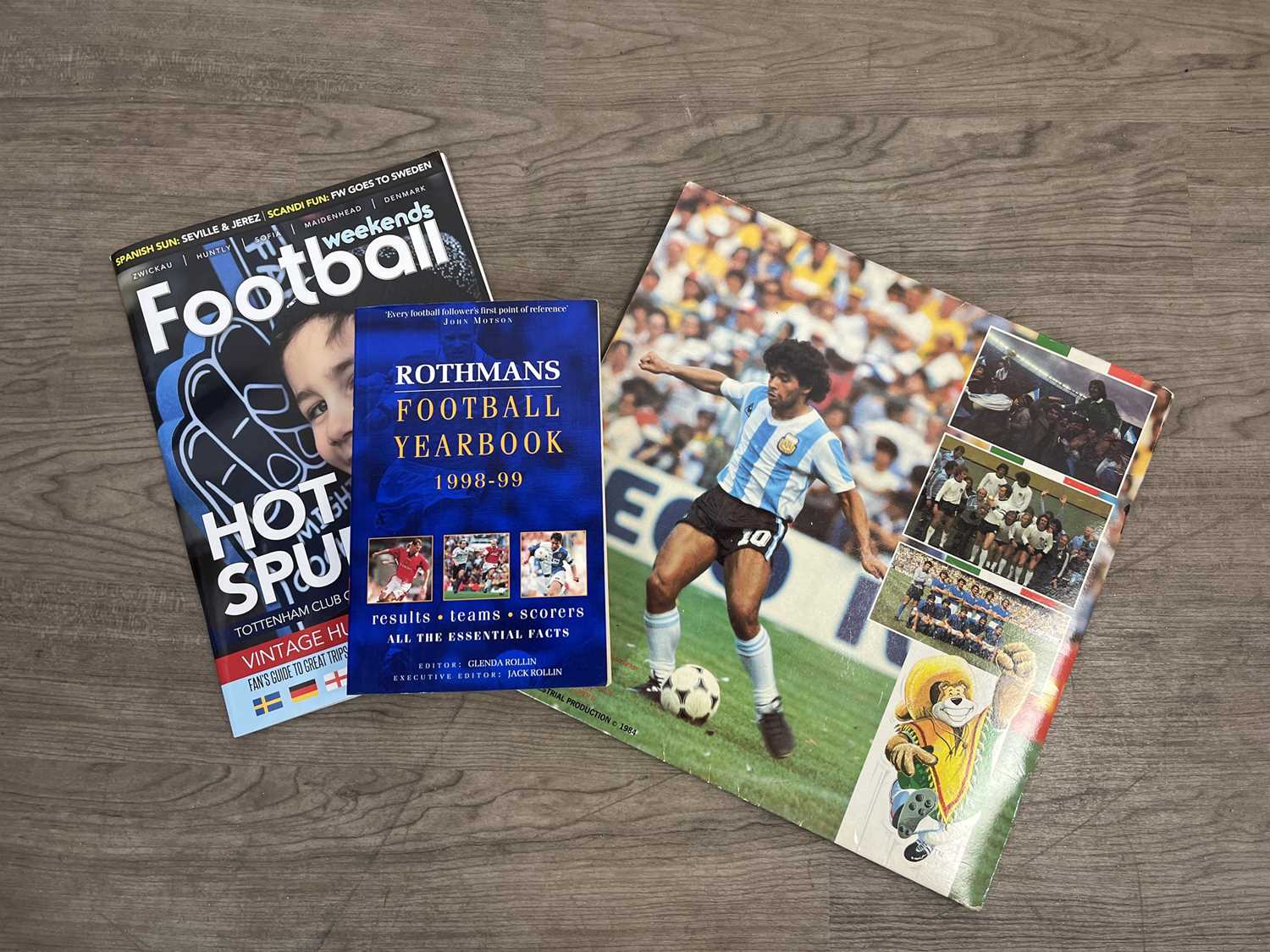Lot 446 - GROUP OF FOOTBALL MAGAZINES,