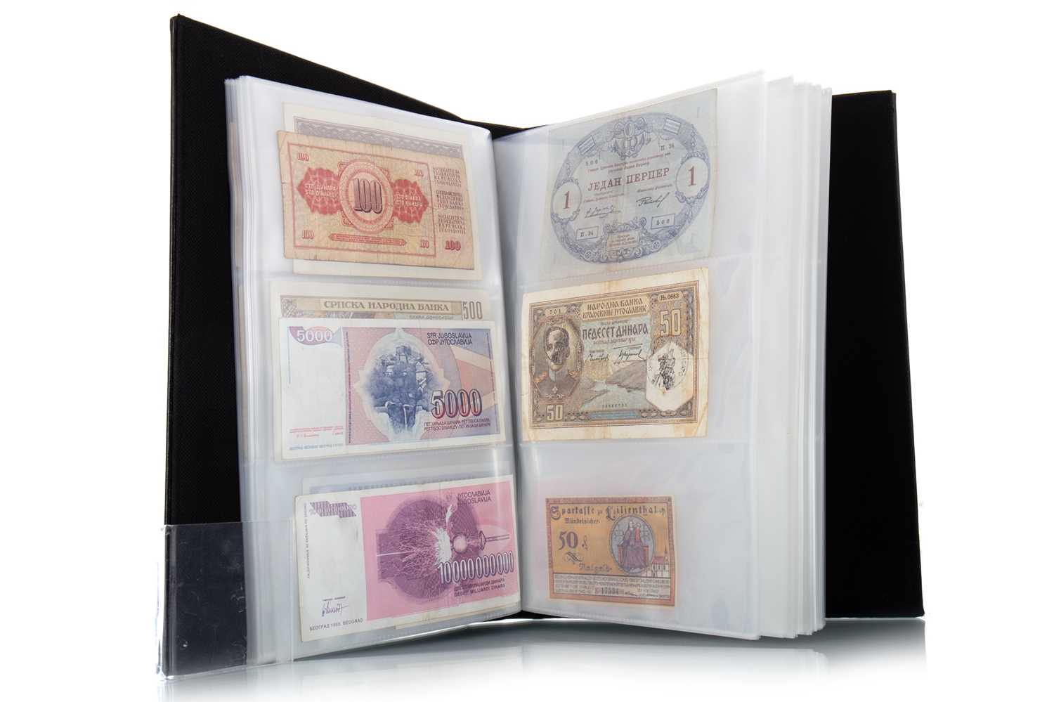 Lot 141 - COLLECTION OF EUROPEAN BANKNOTES,