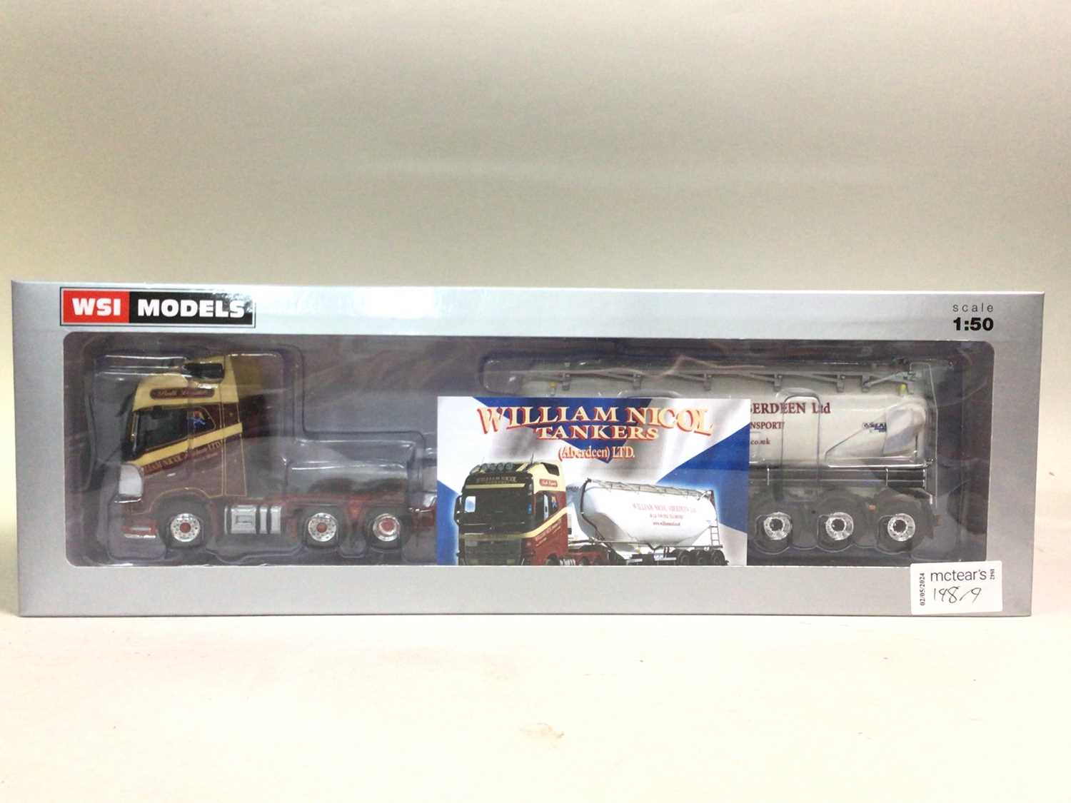 Lot 198 - GROUP OF WSI MODELS DIECAST LORRIES,